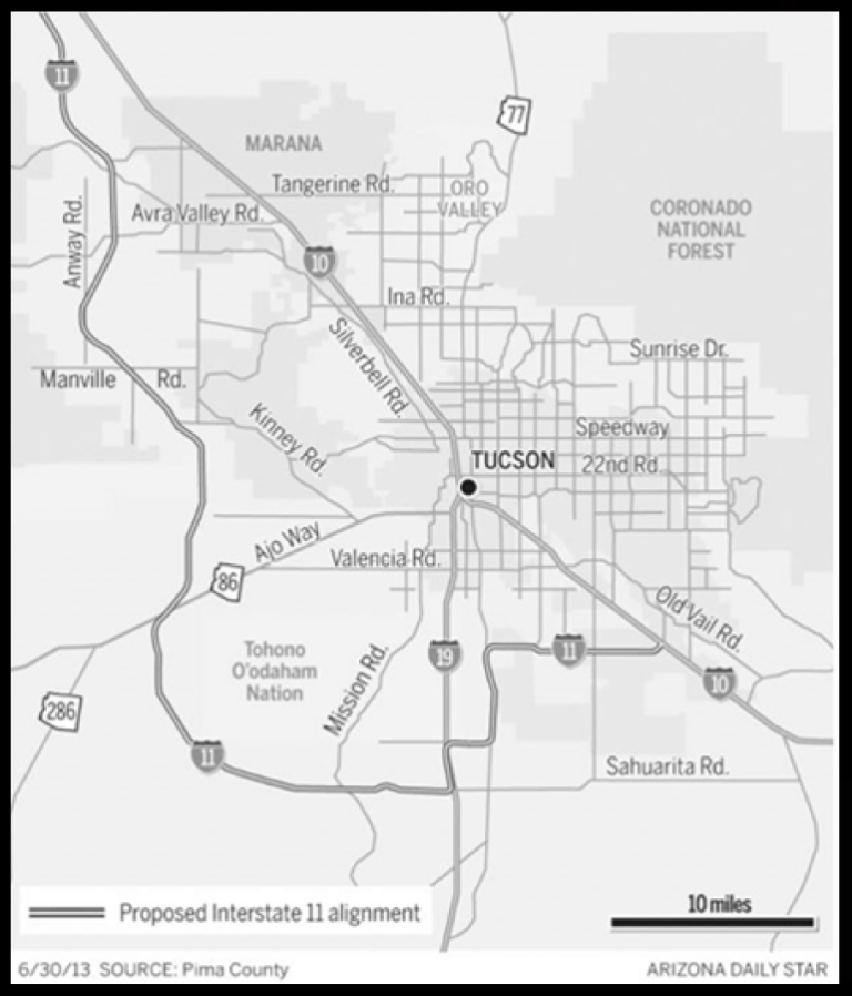 Interstate 11 Fact Sheet – What They Aren’t Telling You – Arizona Daily ...