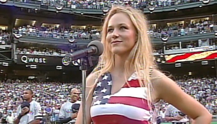 Lee Greenwood, Jesse McGuire Remember 2001 World Series Performances ...